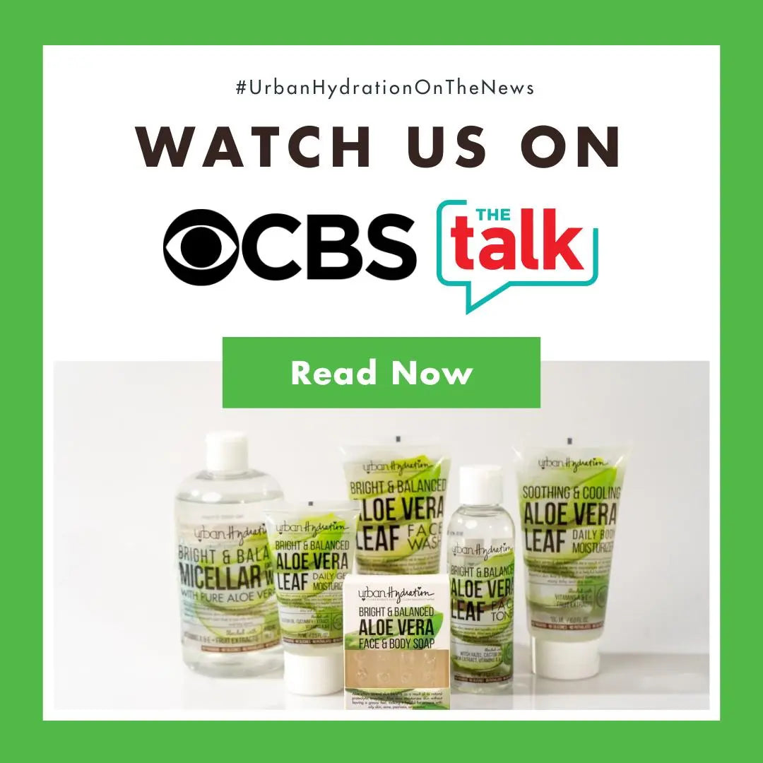 Urban Hydration on CBS The Talk! - Urban Hydration