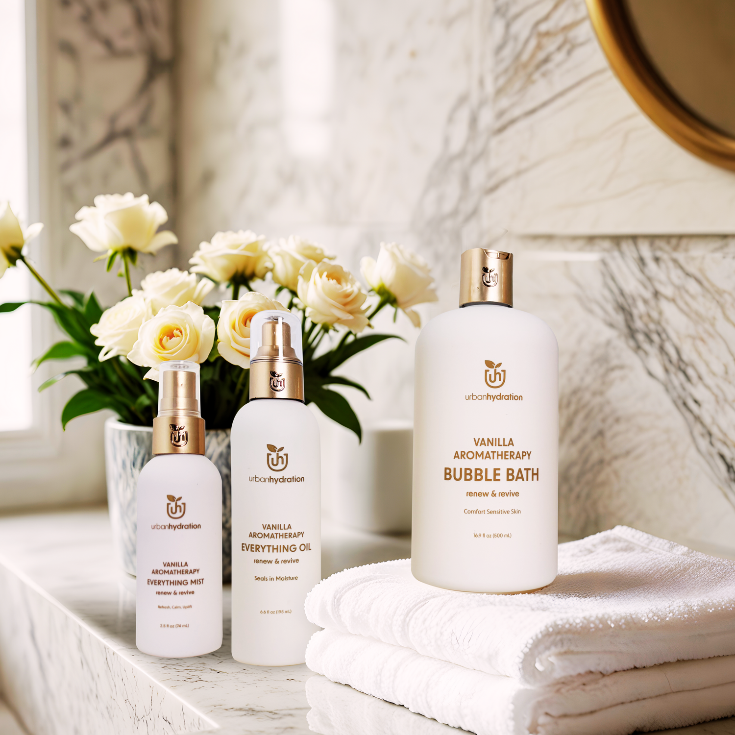 Urban Hydration Drench & Indulge Vanilla Aromatherapy Bubble Bath