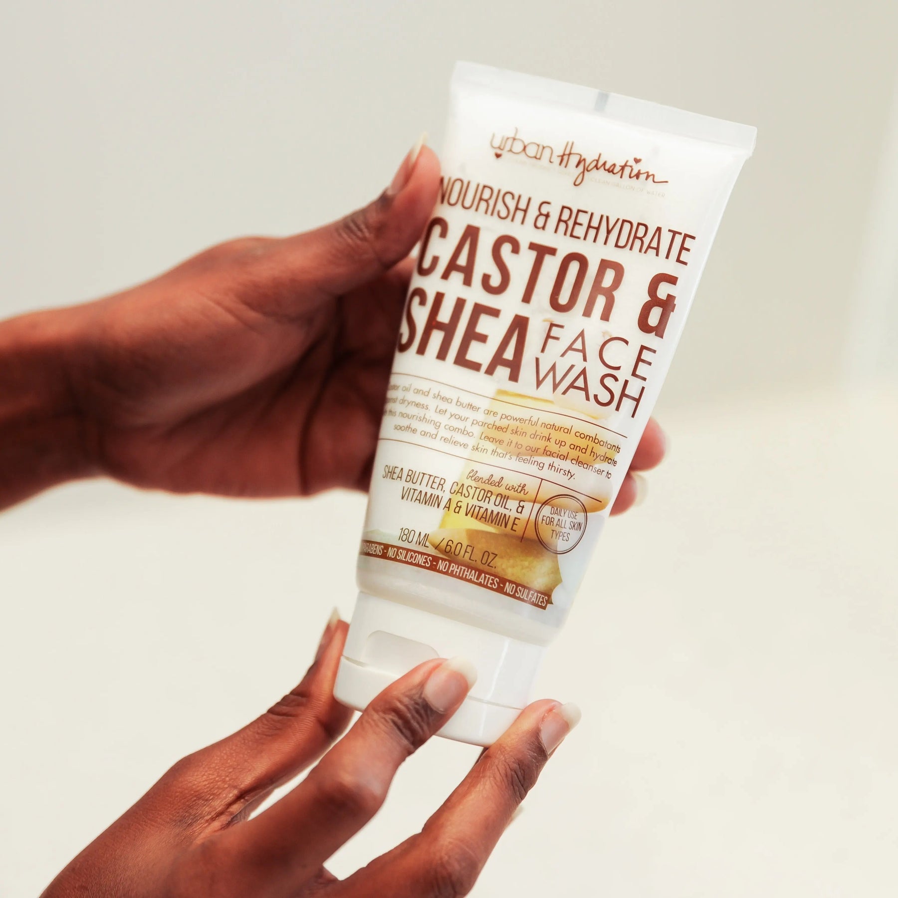 Castor & Shea Face Wash | Urban Hydration